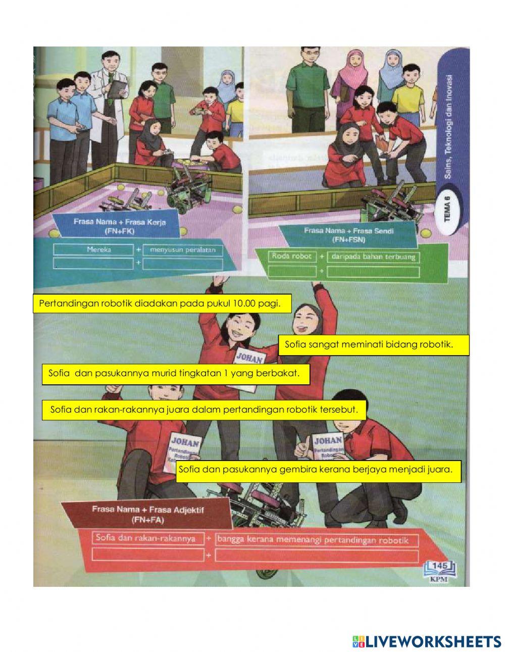 Pola ayat free exercise | Live Worksheets