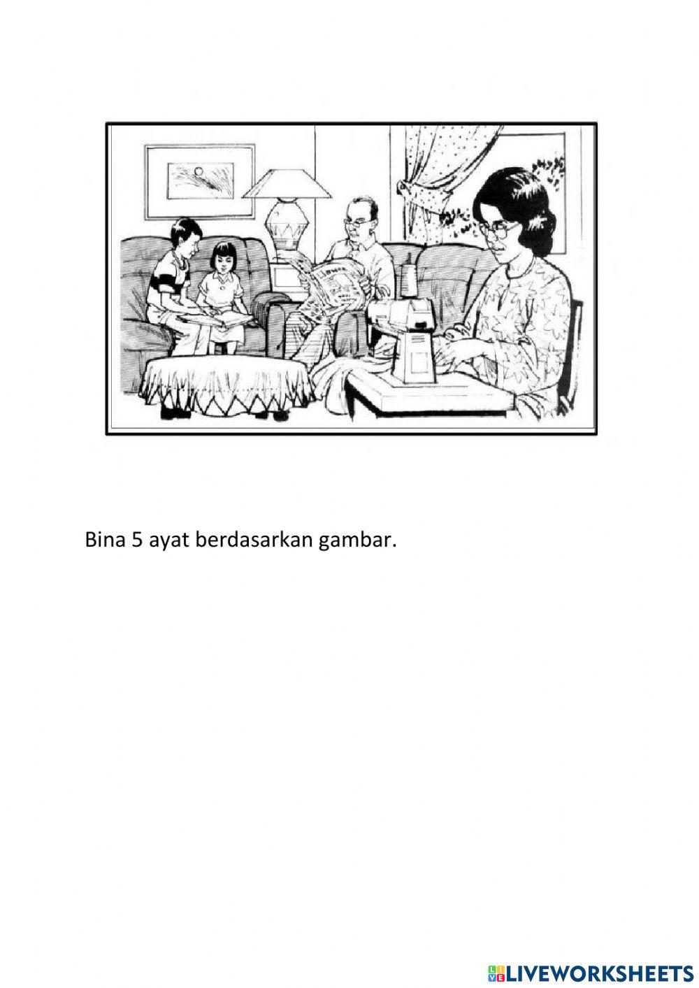 Bina Ayat Activity For Tahun2 Live Worksheets bina-ayat-activity-for-tahun2-live-worksheets