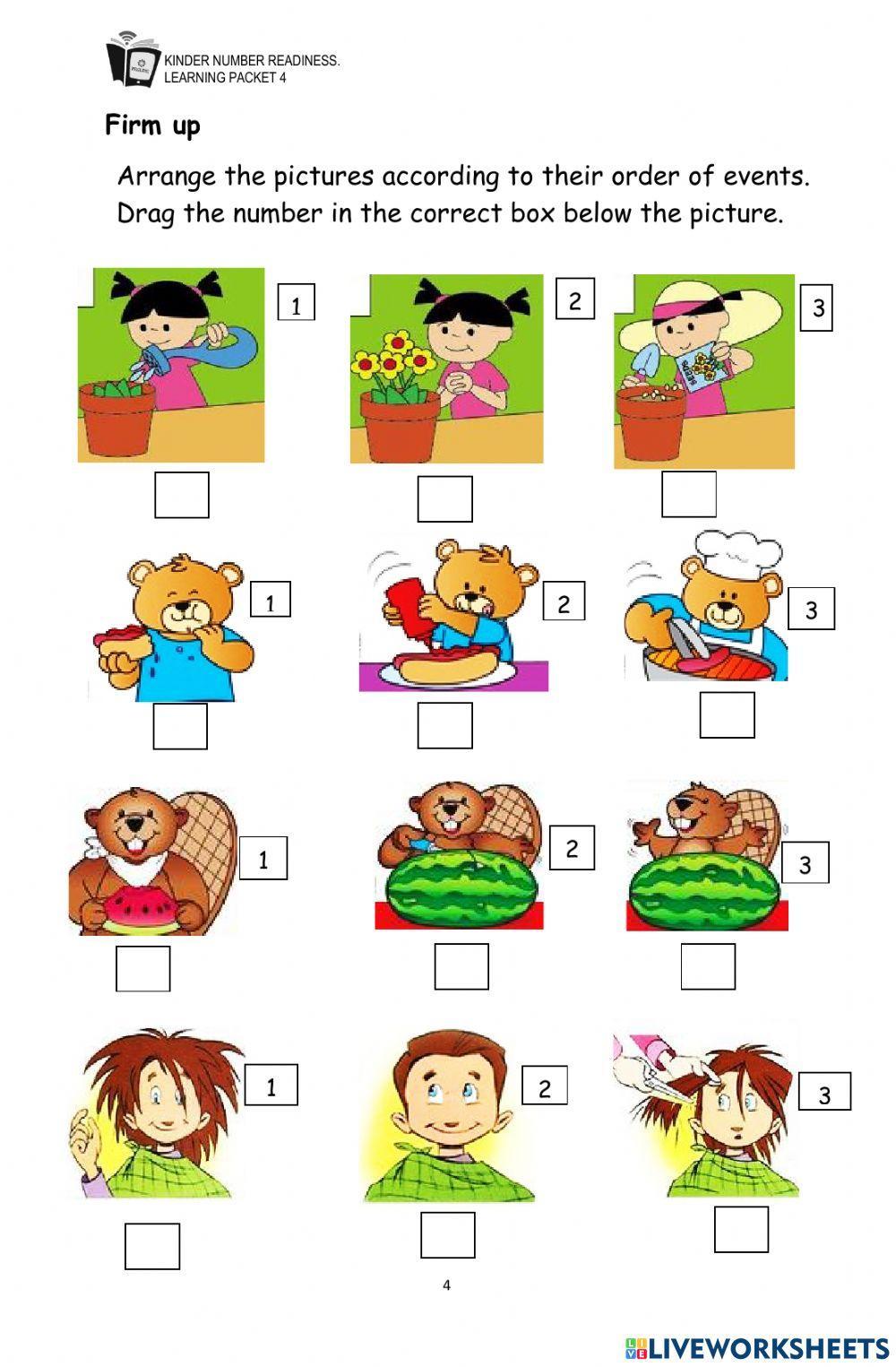 Event Worksheets Event Worksheets