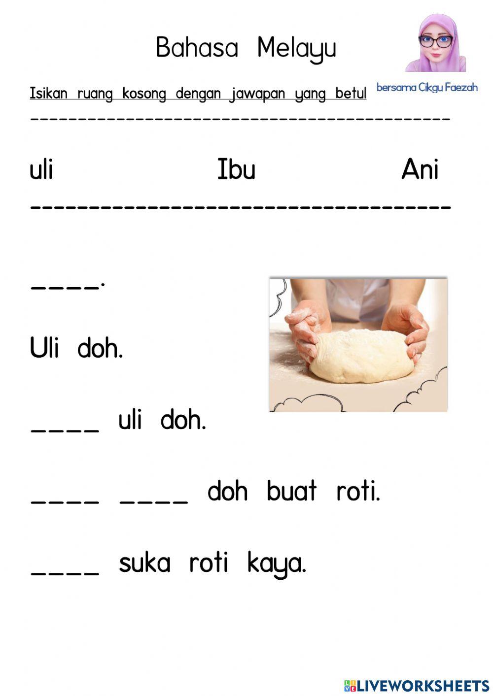 Petikan Mudah interactive exercise | Live Worksheets