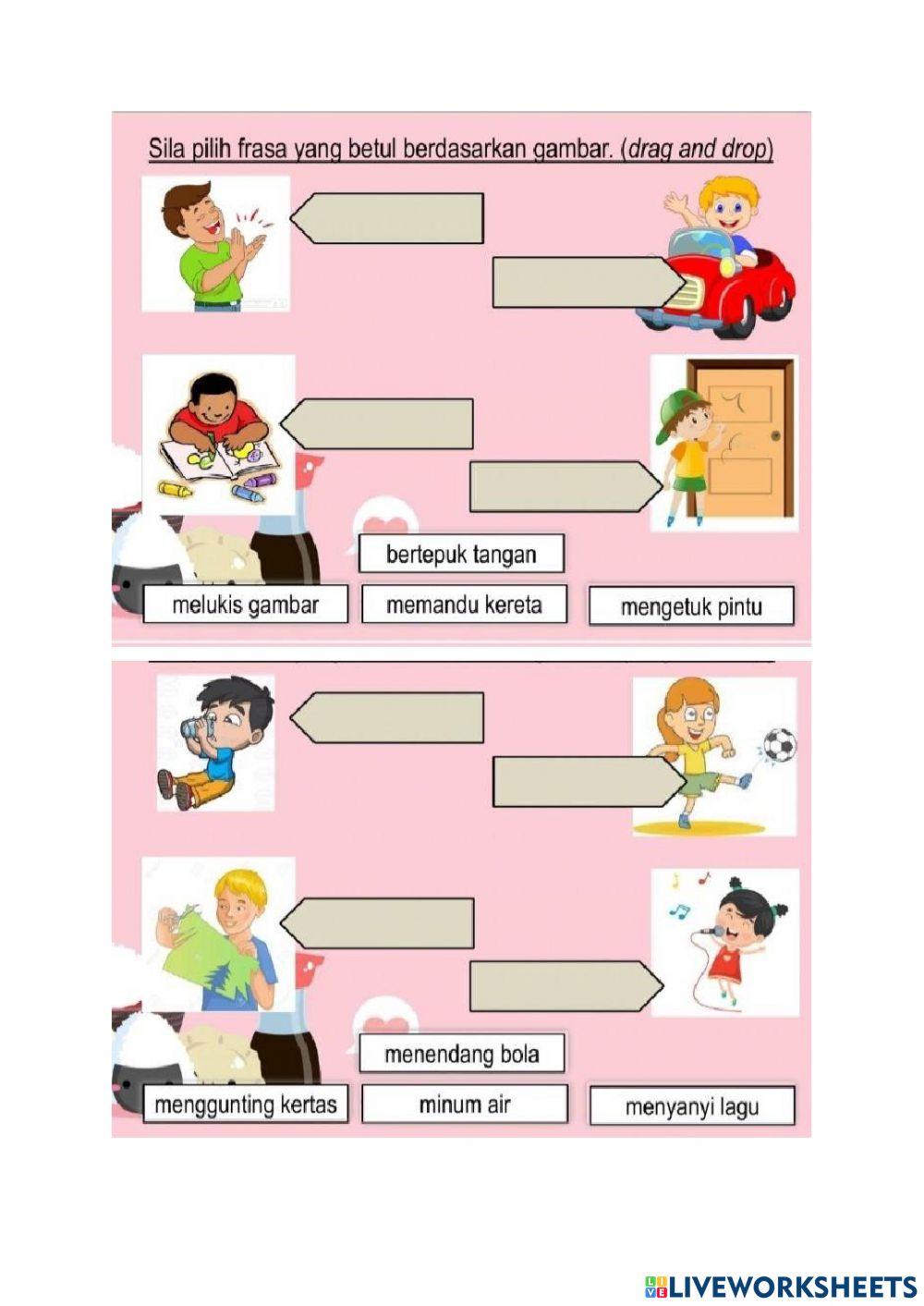 Frasa online worksheet for 1 | Live Worksheets