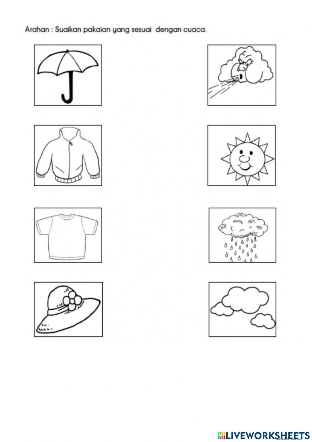 Weather online exercise for pra | Live Worksheets