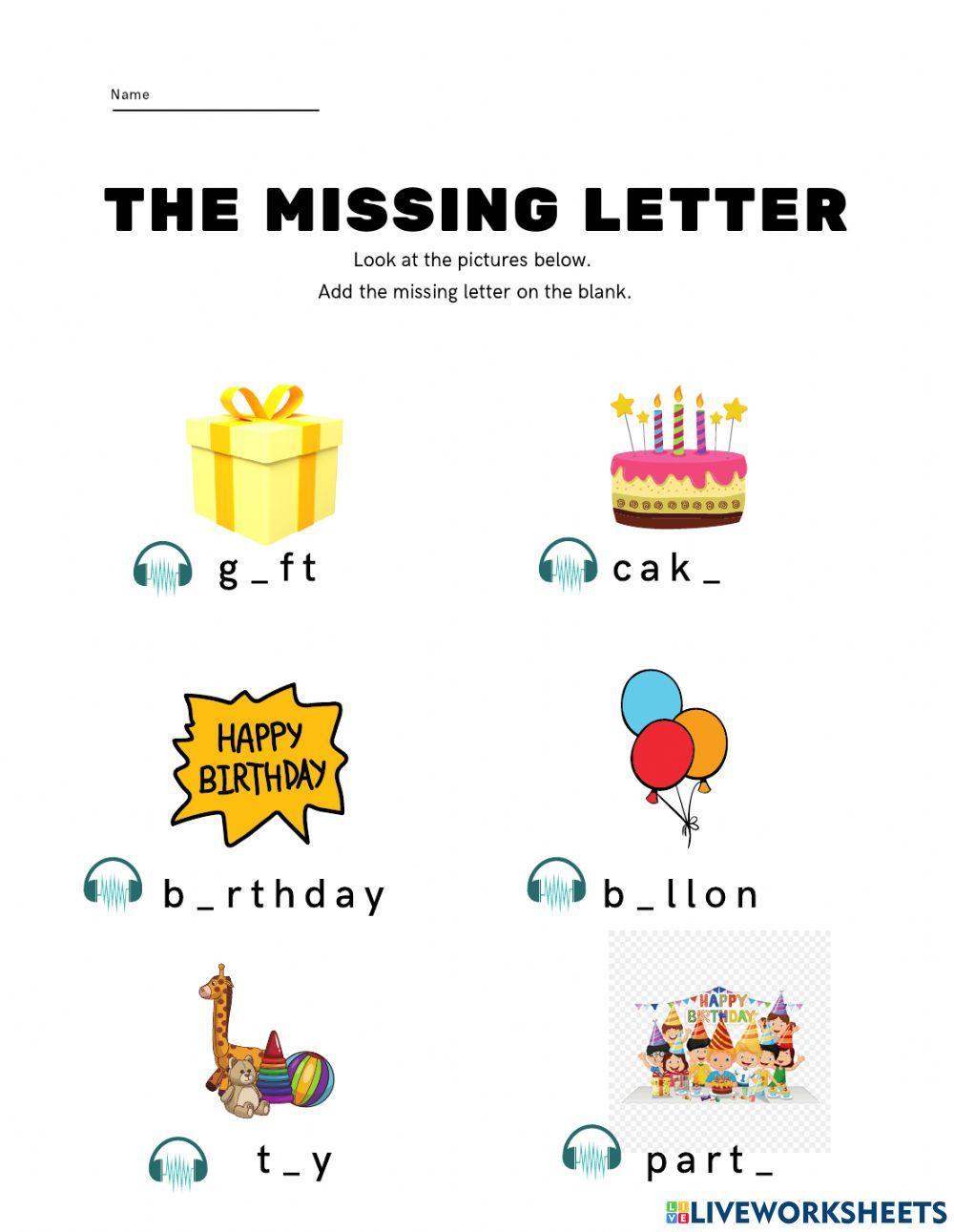 Birthdays | LiveWorksheets | 1429536