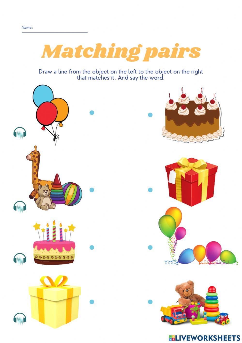 Birthdays | Free Interactive Worksheets | 1429822