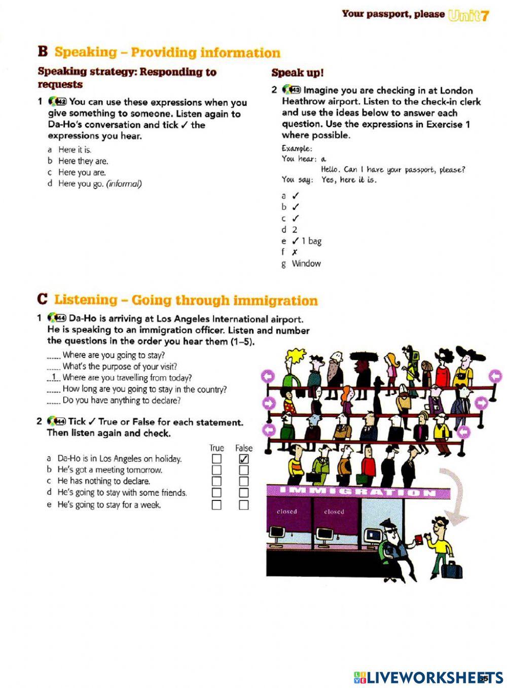 Speaking Unit 7 3958716 | Nguyet123 | Live Worksheets