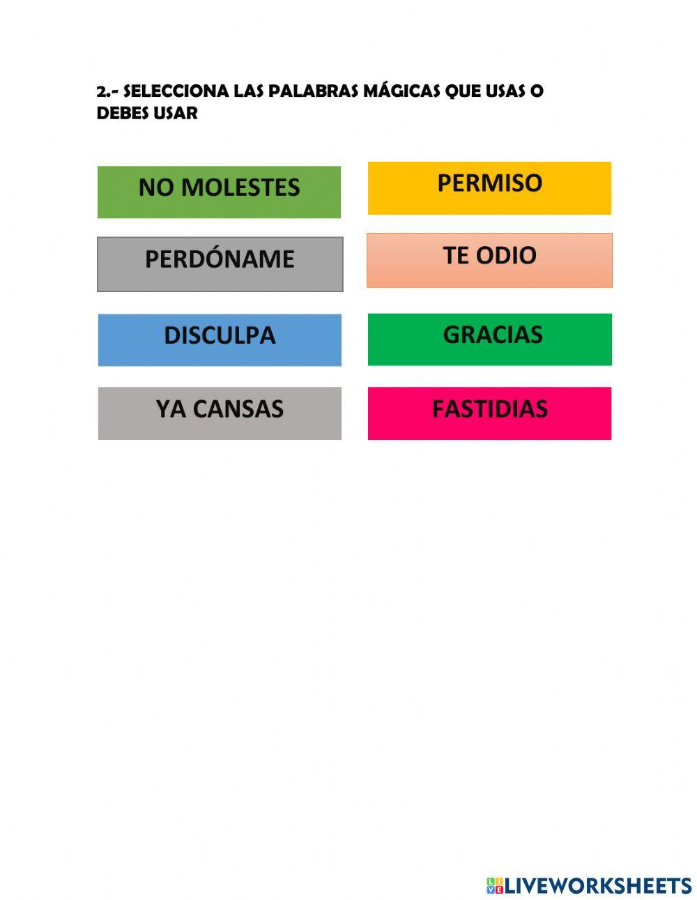 VERONICA AVILA PLAZA | Palabras mágicas 1431591