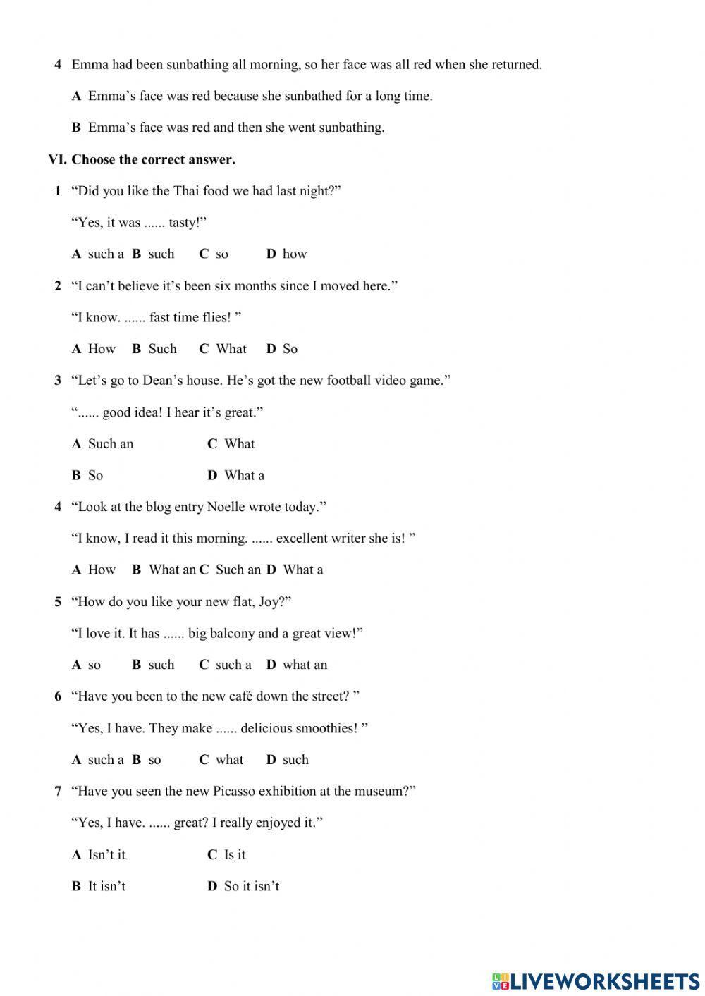 8s1 module 2 worksheet | Live Worksheets