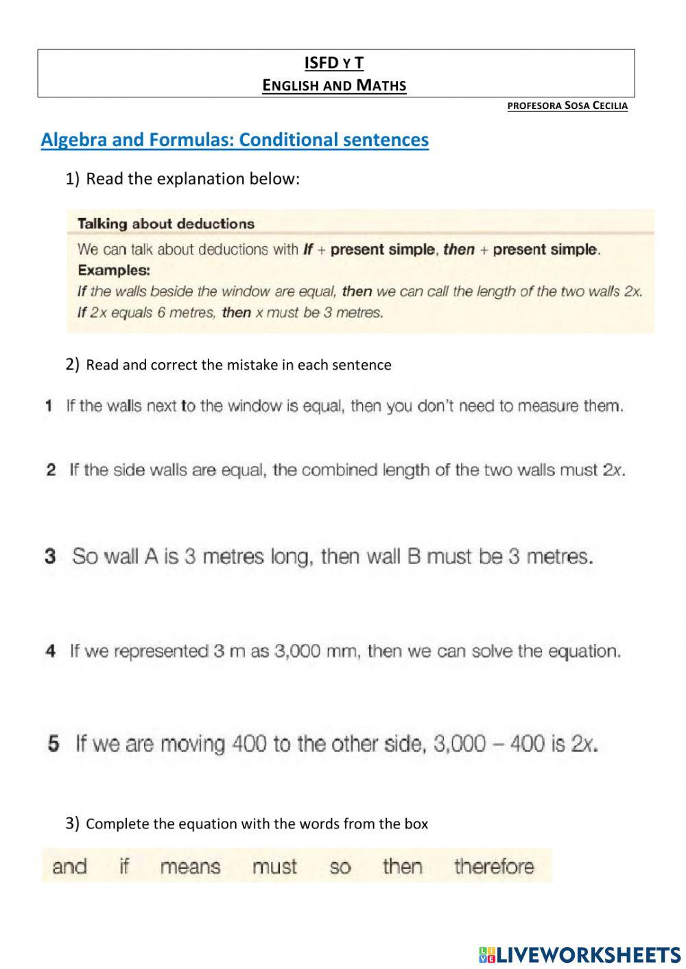 Part II worksheet | Live Worksheets