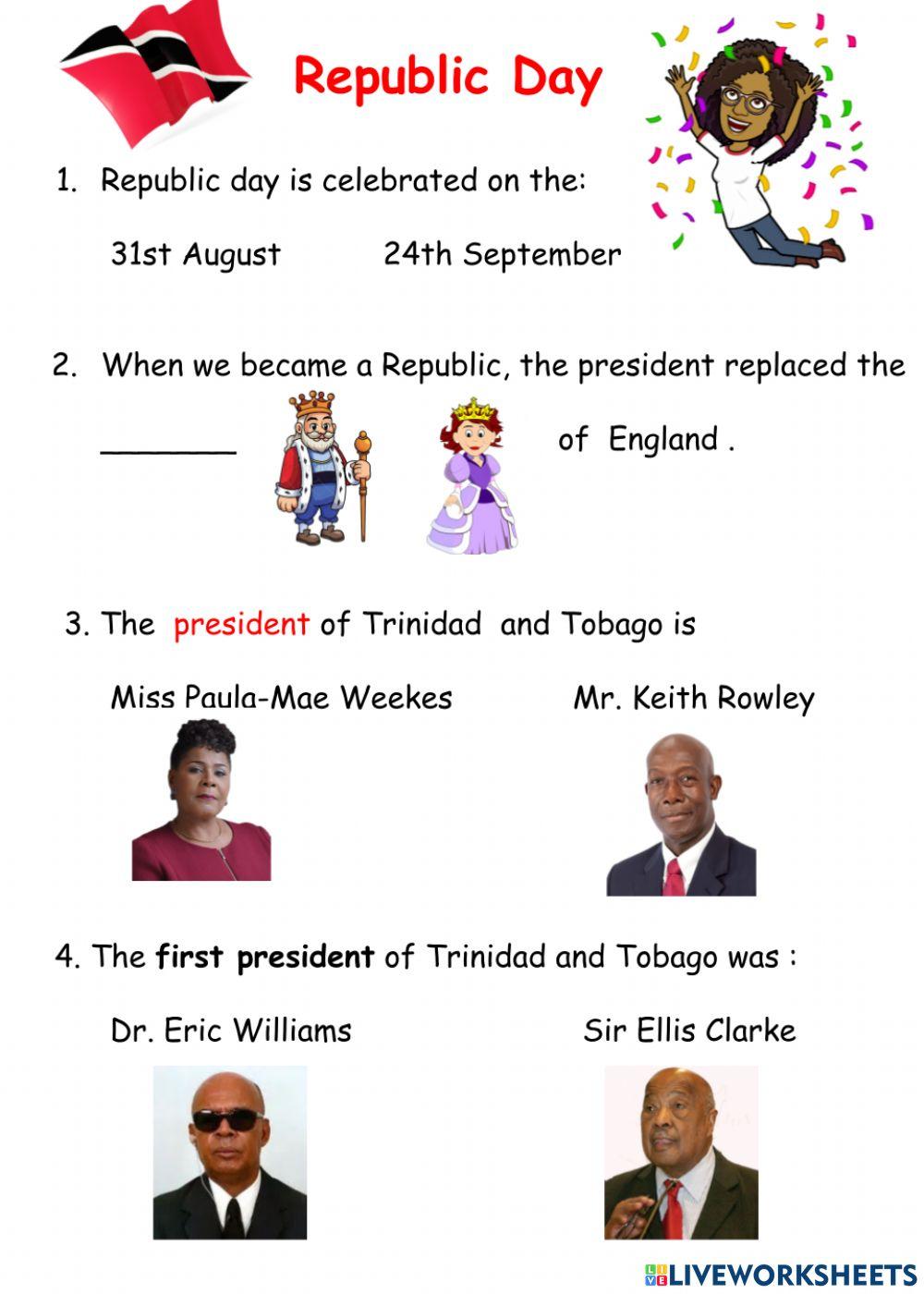 Republic Day 1432055 | TinaL8400 | Live Worksheets