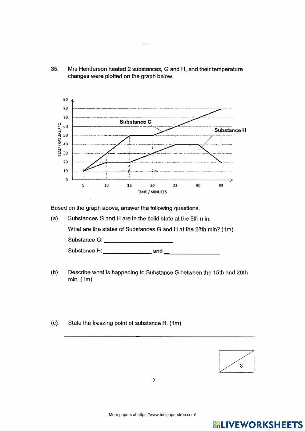 Science PSLE Prelim 2020 - SCGS 3407116 | VALERIE BUKAS
