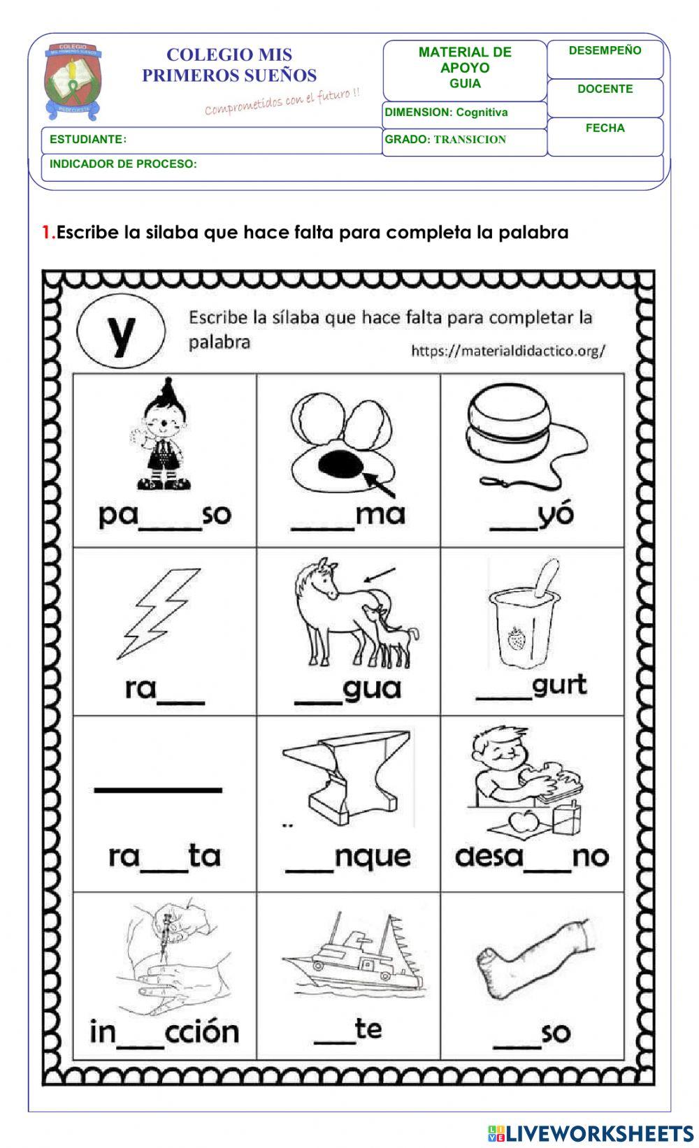 Palabras Con T Online Exercise For Live Worksheets, 49% OFF Palabras Con T Online Exercise For Live Worksheets, 49% OFF