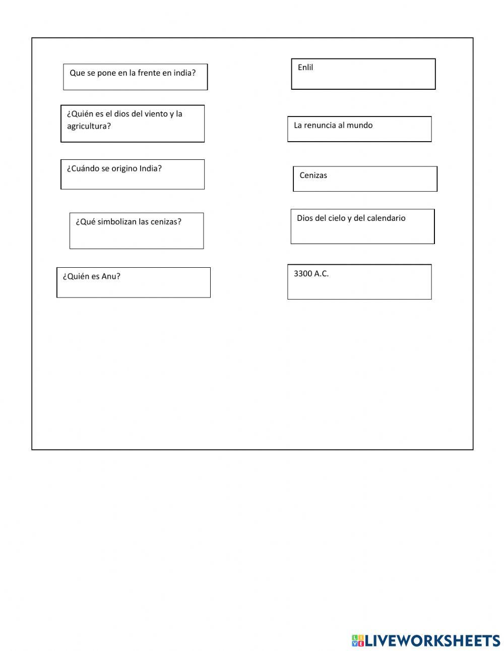 India worksheet for 6th | Live Worksheets