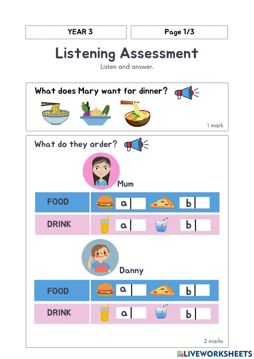 1438645 | PBD listening page 1 | Nuna | LiveWorksheets
