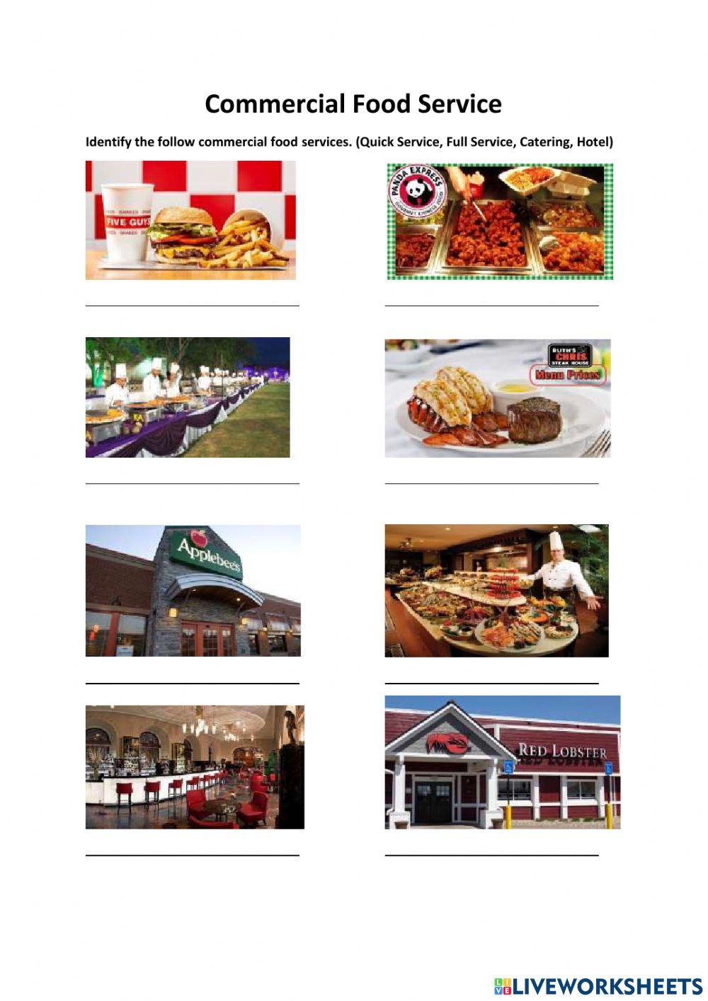 1438668 | Commercial Food Service | David Thompson