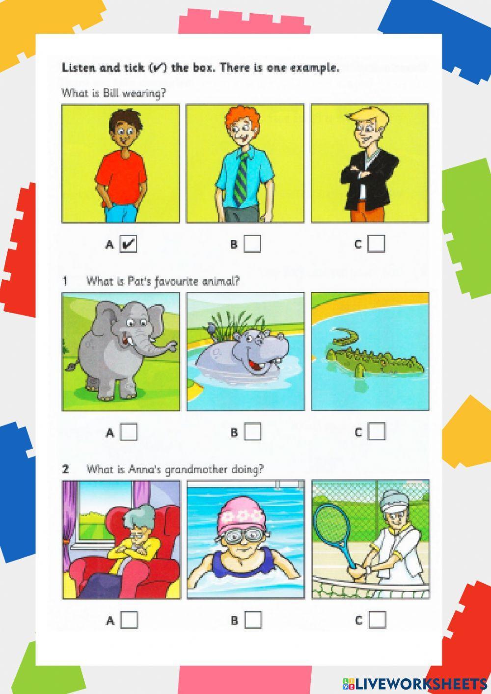 Starters Test Book Listening Worksheet Live Worksheets, 55% OFF Starters Test Book Listening Worksheet Live Worksheets, 55% OFF