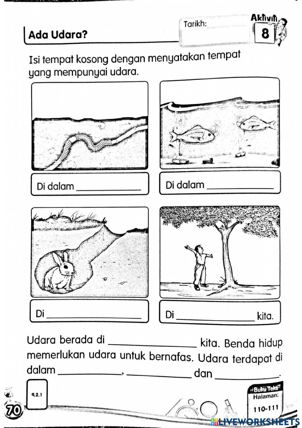 Udara interactive activity | Live Worksheets