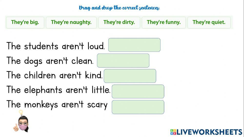 Adjectives online exercise for Grade 4 | Live Worksheets