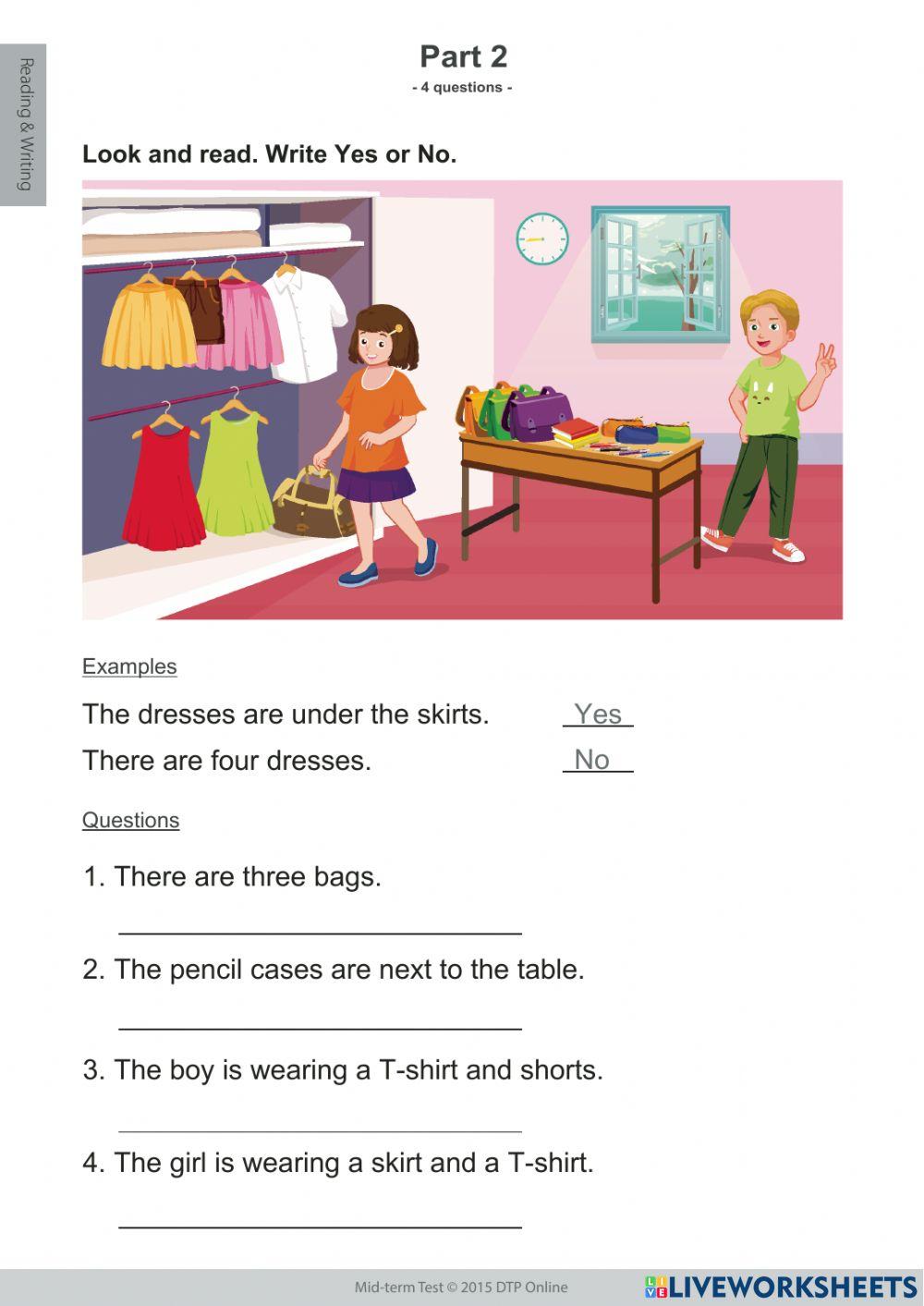 English - Grade 4 worksheet | Live Worksheets