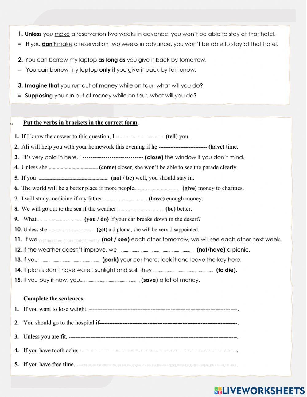 G12 Module Four Grammar online exercise for | Live Worksheets