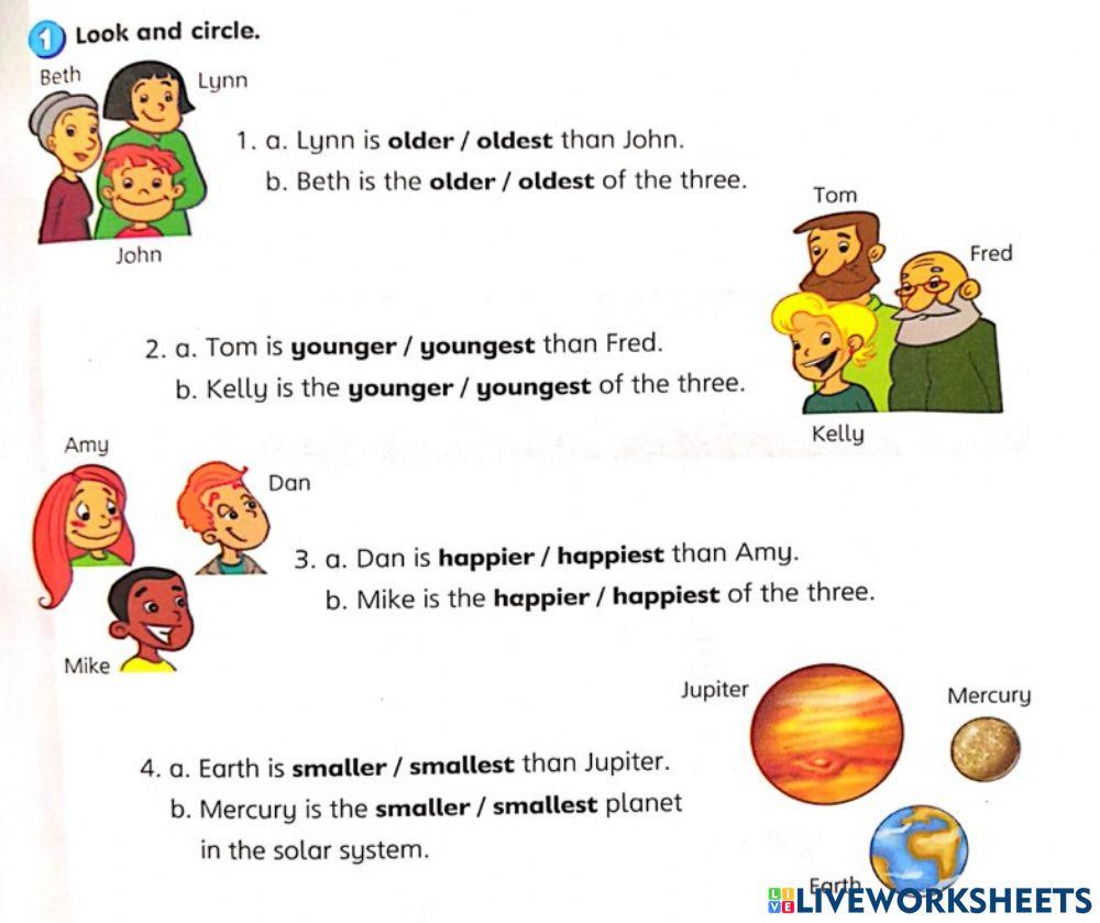 Get Smart 3 online exercise for Grade 3 | Live Worksheets