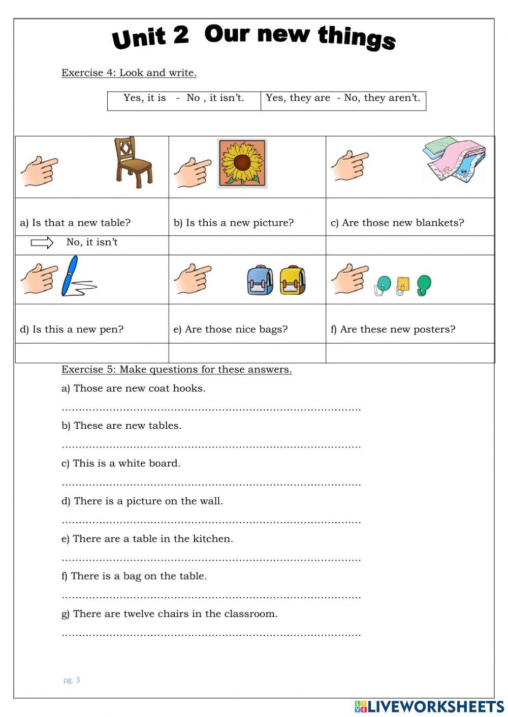 FF4 Unit 2 | Free Interactive Worksheets | 1442624