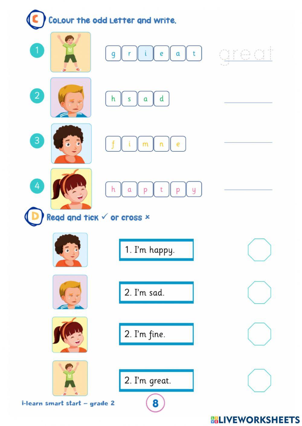 Smart start 2 U… | Free Interactive Worksheets | 1443379