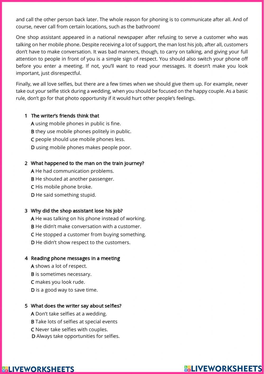 1445386 | Reading- further practice | moonenglish123