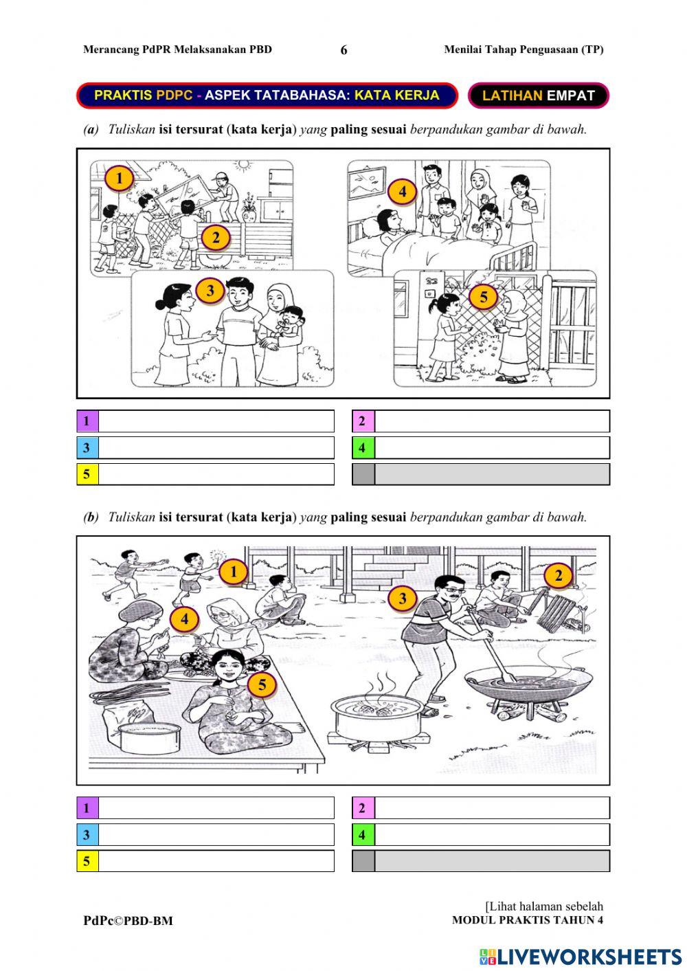 Modul pdpc 1 worksheet | Live Worksheets