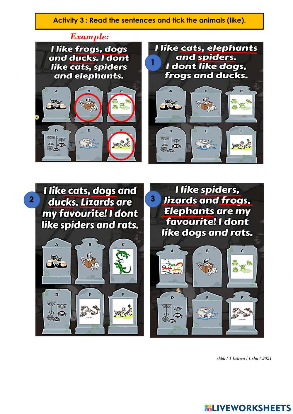 Pet Show online worksheet for 1 | Live Worksheets