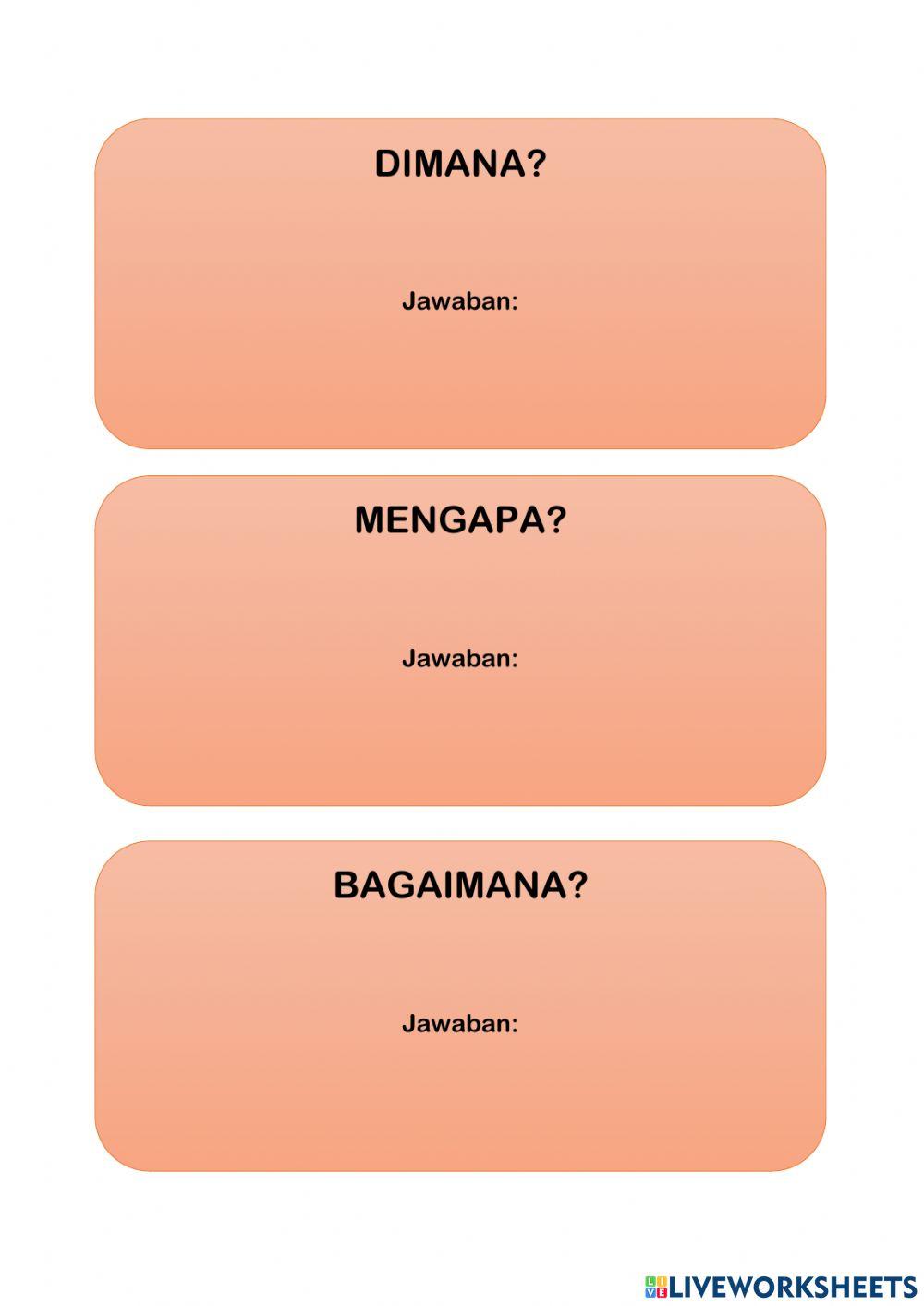 Lkpd1 Garuda worksheet | Live Worksheets