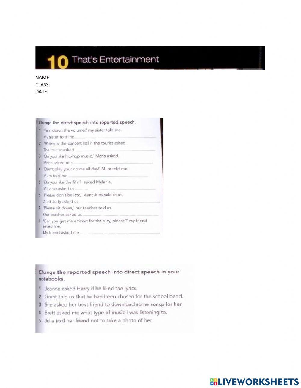 NORAZLINA BINTI ISMAIL | Close up unit 10: reported