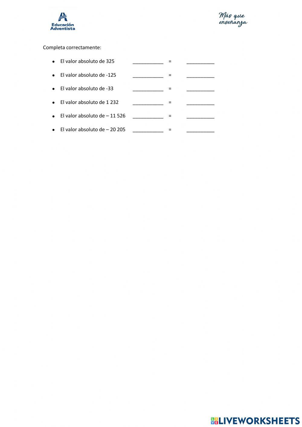 Dfefr worksheet | Live Worksheets