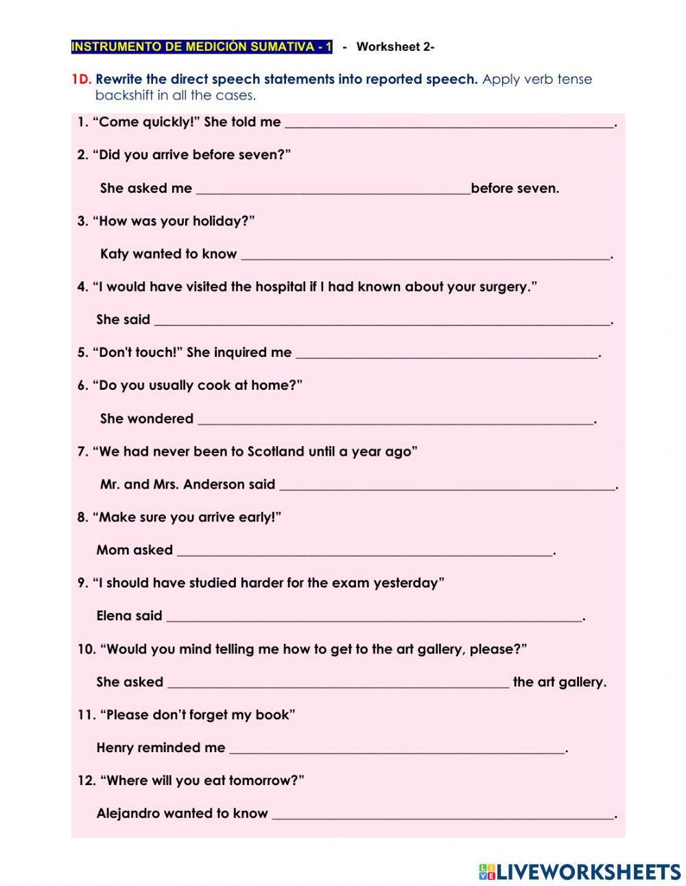 IMS-1 RW 9th L Worksheet-2 1448334 | Gerardo Salazar