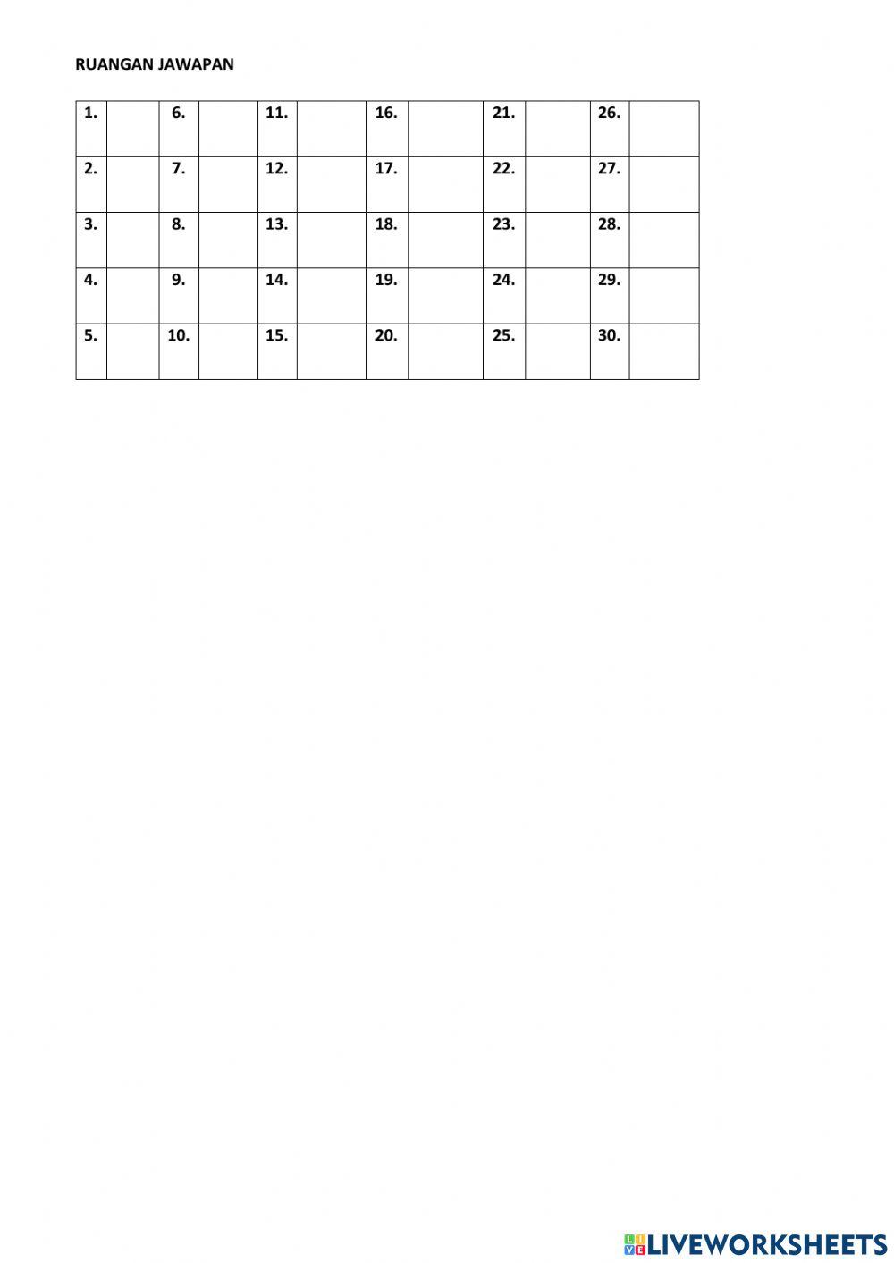 Rbt online exercise for T3 | Live Worksheets