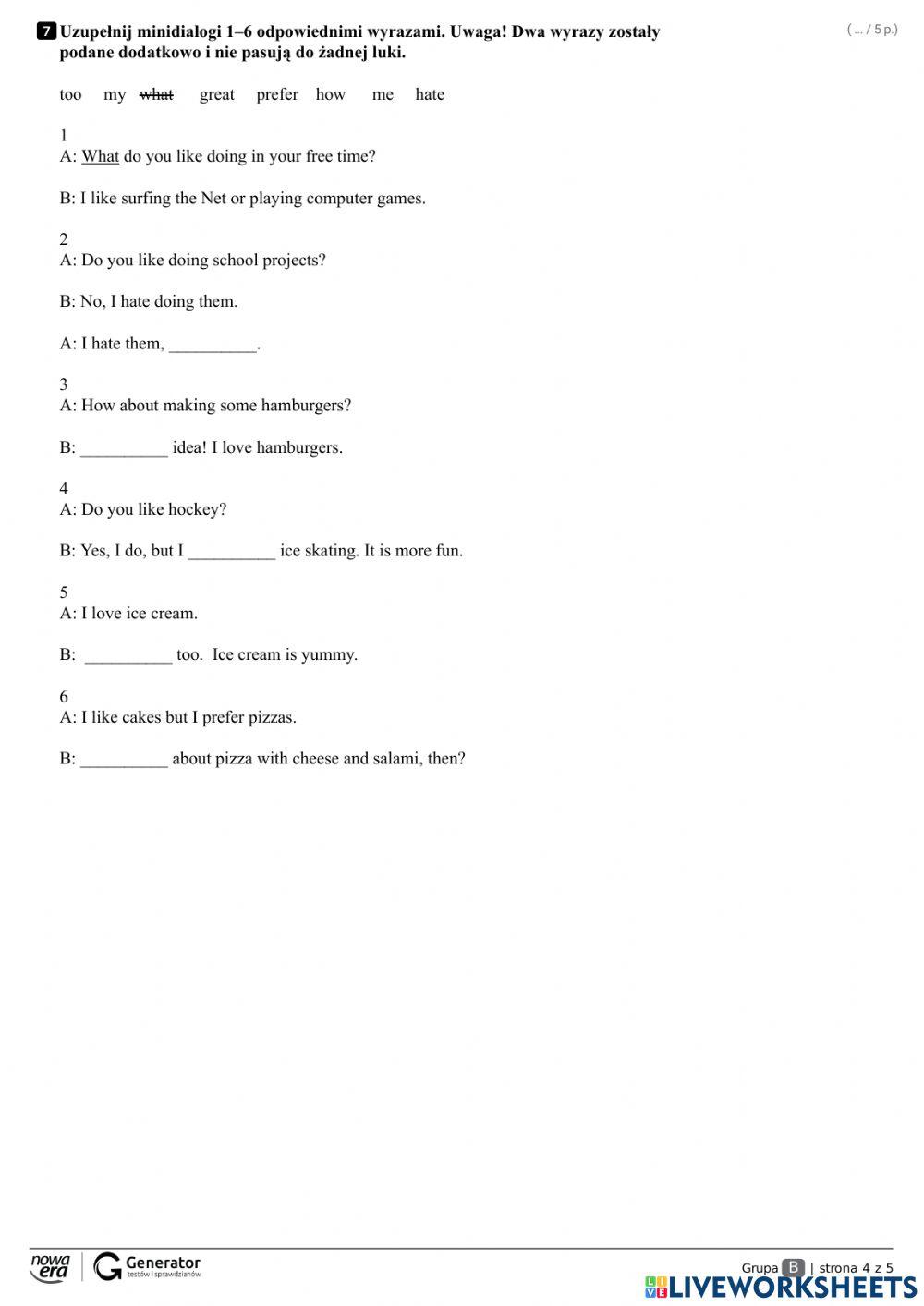 Junior Explorer… | Free Interactive Worksheets | 6727265