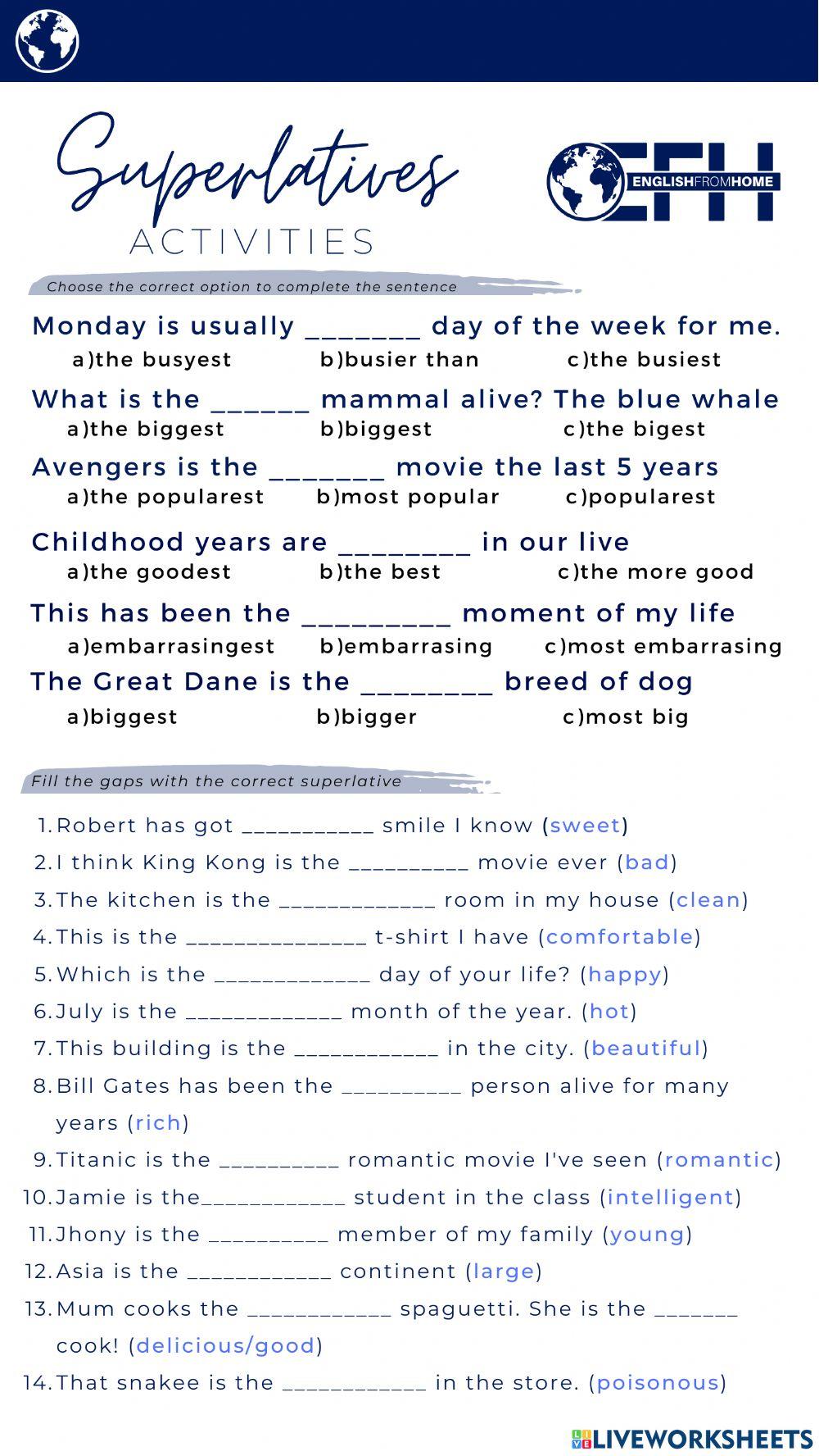 1451372 | Superlatives | English From Home