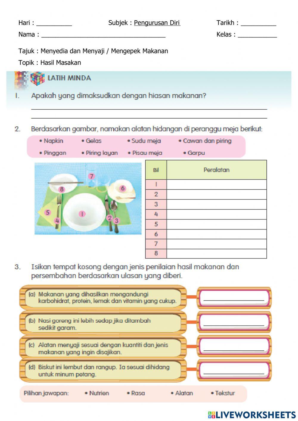1451906 | Latih minda - hasil masakan | zikribibo 1451906 | Latih minda - hasil masakan | zikribibo