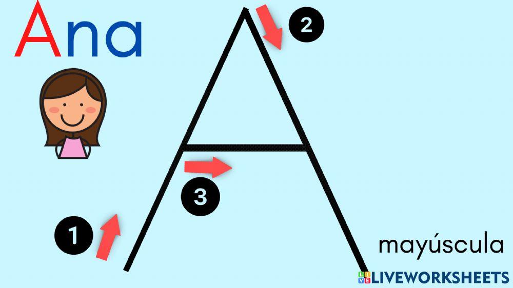 Vocal A interactive activity for Primero | Live Worksheets