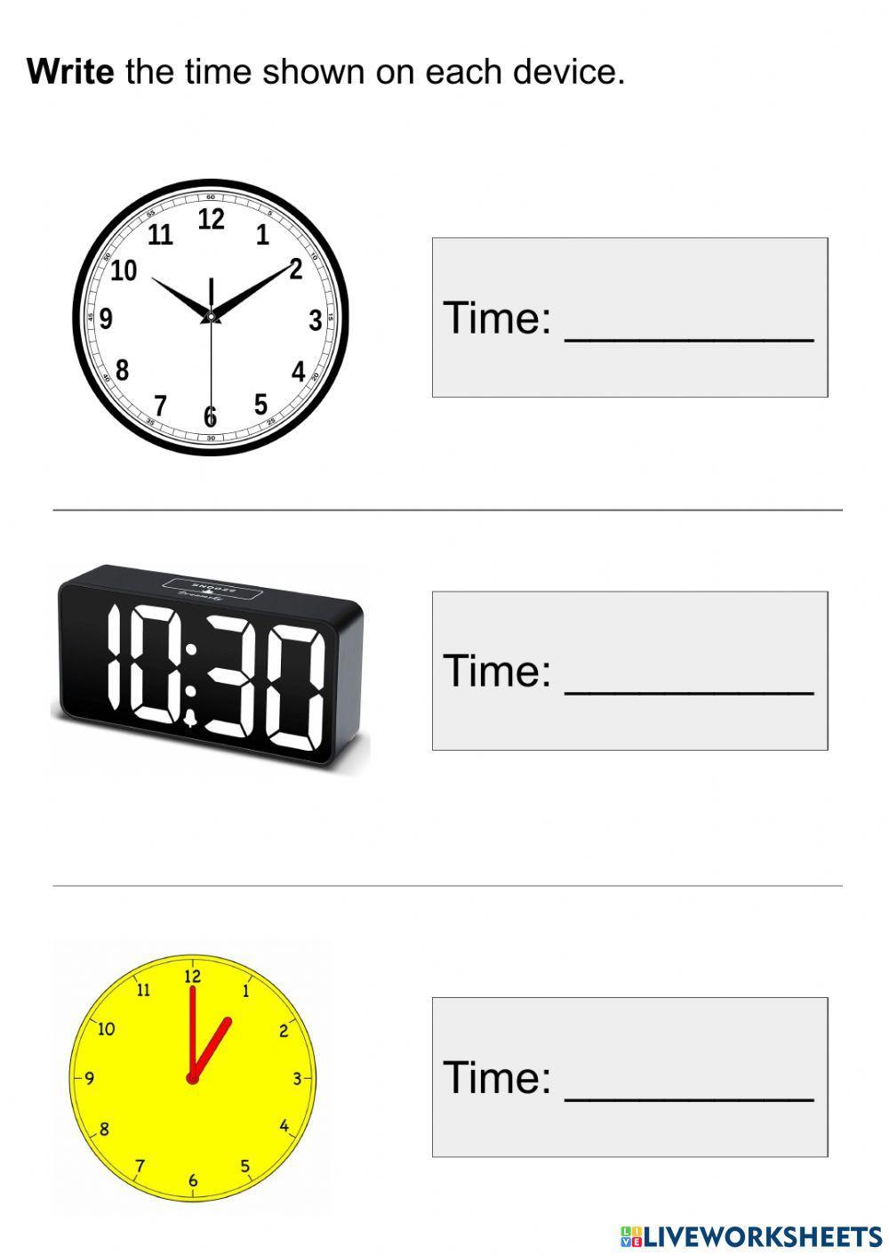 Reading Appliances worksheet | Live Worksheets