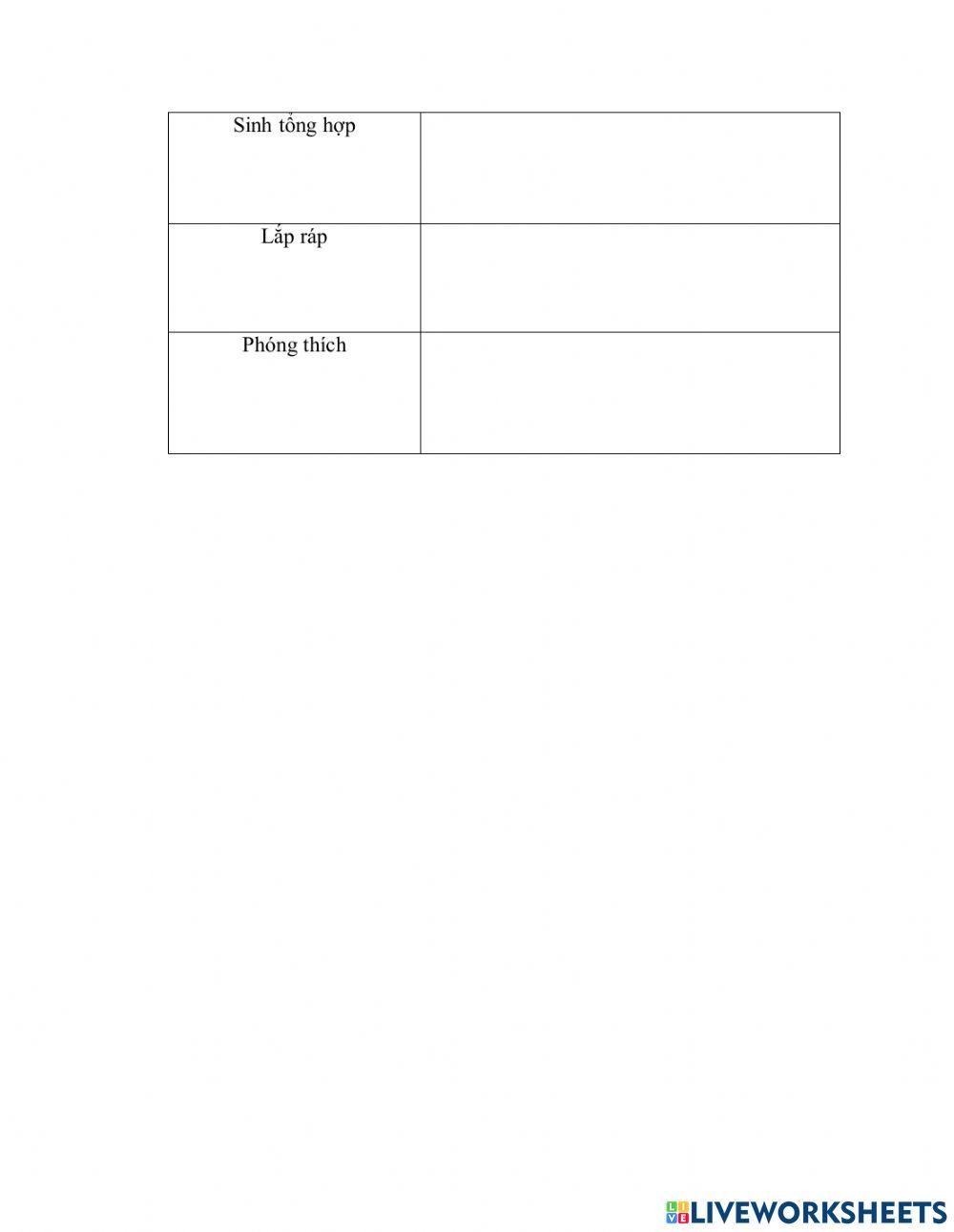 1455359 | Bio | huonggiang77 | LiveWorksheets