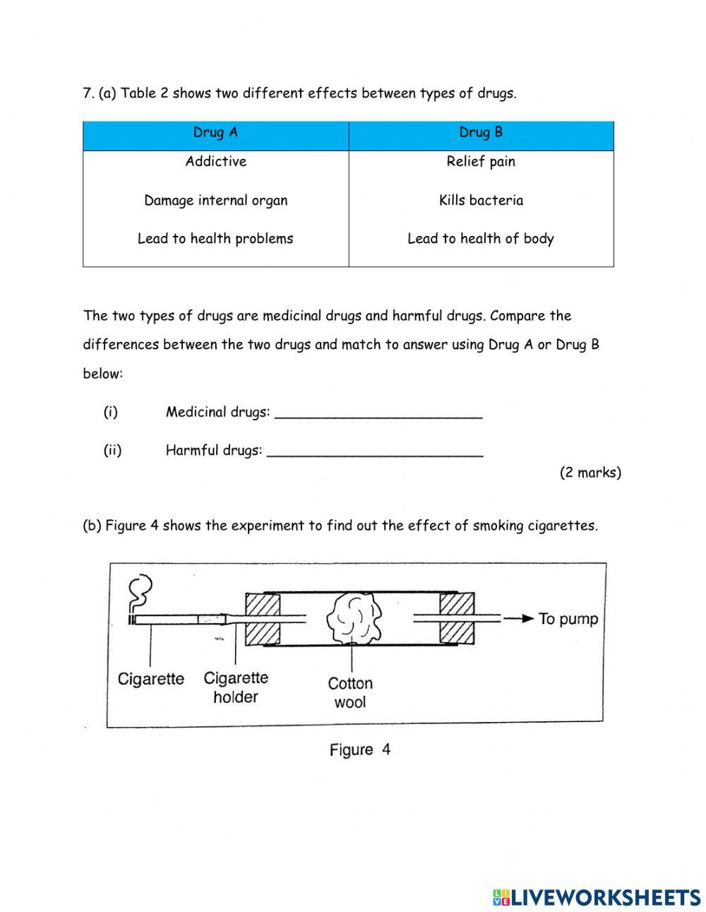 PSR Science Pap… | Free Interactive Worksheets | 1455561