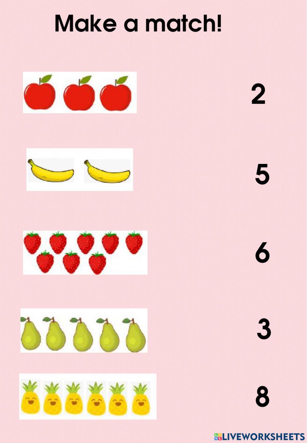 Number online exercise for k4 | Live Worksheets