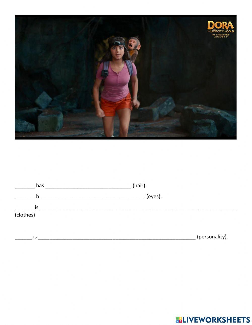 Describe me! | LiveWorksheets | 1455944