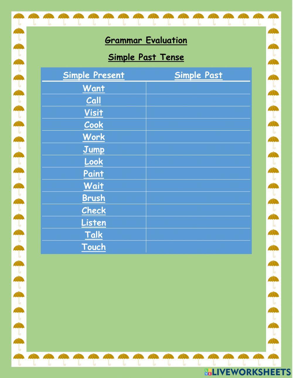 1455998 | Simple Past -ed Evaluation | Jhoseelin Bermúdez