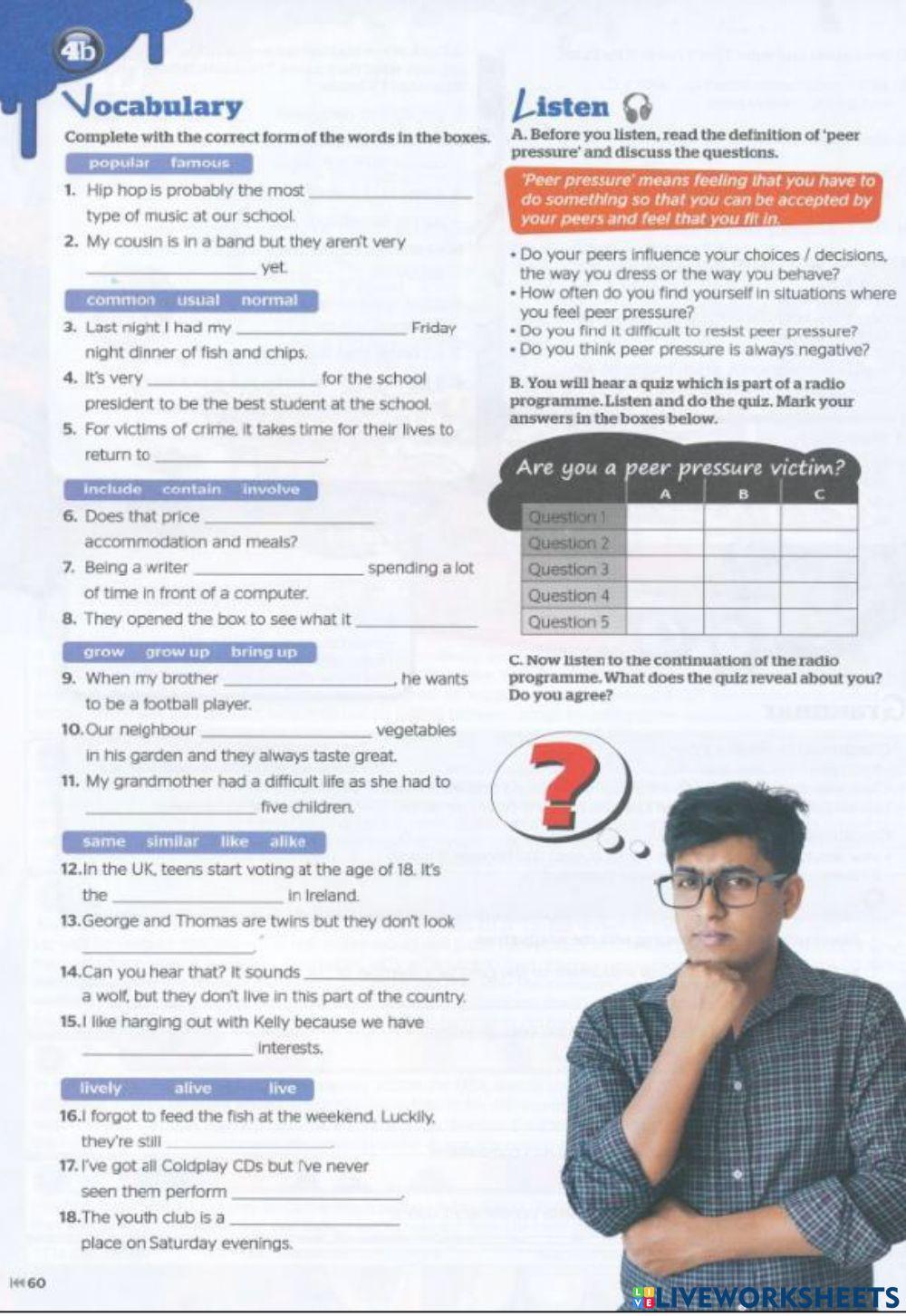 F4 U4 4b Vocabulary Page 60 1457208 Mazlin Live
