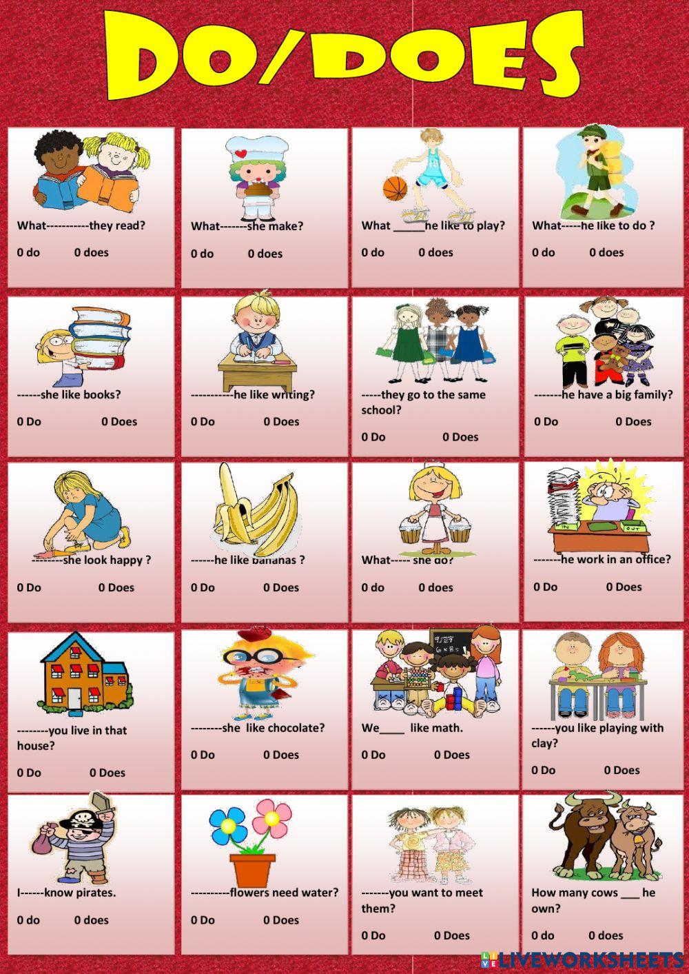 1457790 | Do- does? | Monacoroj | LiveWorksheets