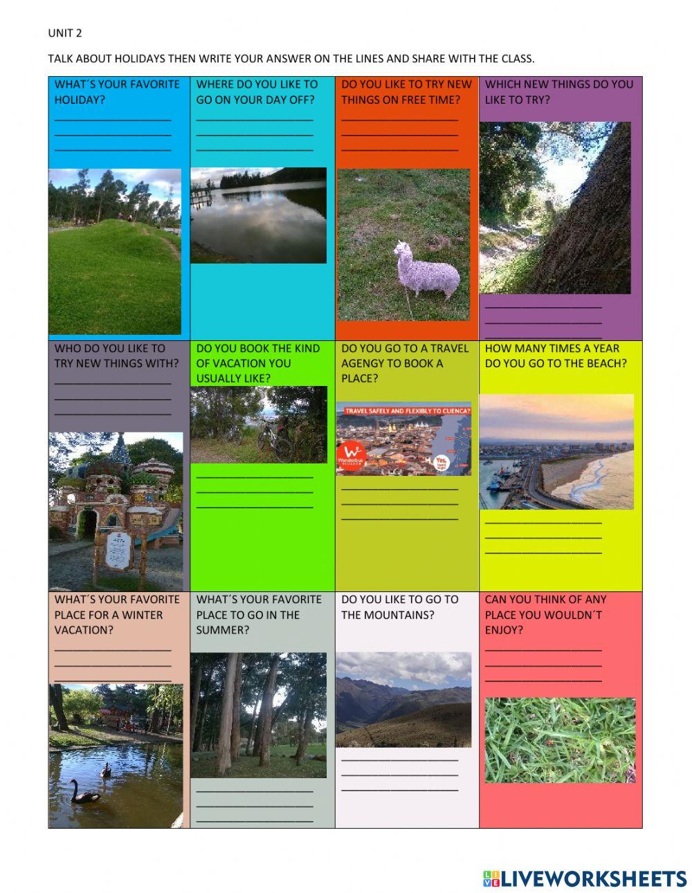 Unit 1 b1 interactive worksheet | Live Worksheets