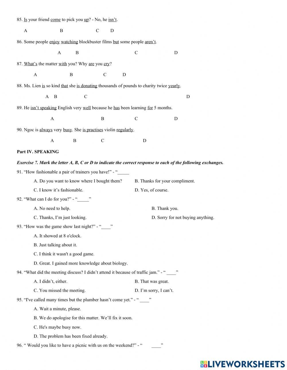 G10 Practice U1 C 1459760 | thanhuyen114311 | Live