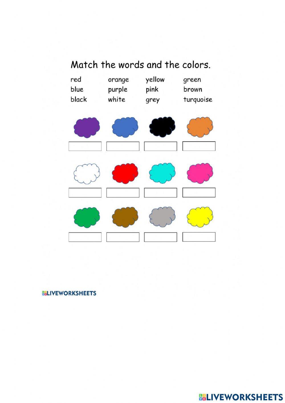 1460049 | Colors | glenda | LiveWorksheets