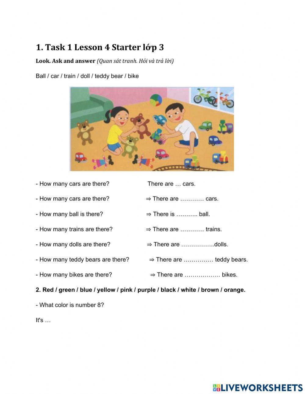 Long online exercise | Live Worksheets